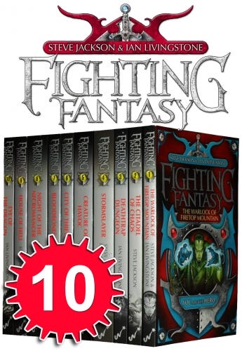 Fighting Fantasy Series 10 Books Set Pack | by snazal | Medium