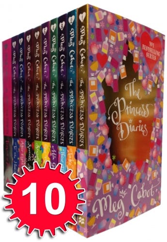 Meg cabot Princess Diaries Collection 10 Books Set | by Snazal ...