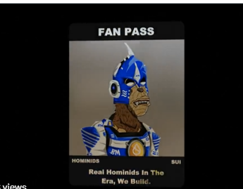 HOMINIDS NFT mryan | Hominids 💧#8863 - mryan - Medium