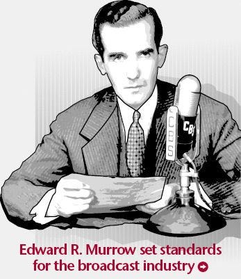 “Modern media makes McCarthy cowards,” Murrow mutters. | by Technology ...