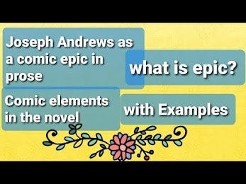 Joseph Andrews — A Comic Epic in Prose | by Ziaullah | Medium