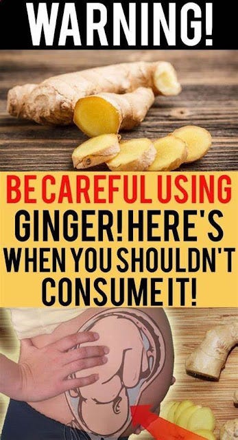 Warning: Be Careful When Using Ginger! Here’s When You Shouldn’t ...