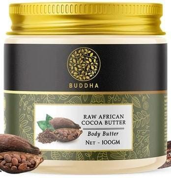 Buddha Natural Cocoa Butter. cocoa butter cream is a luxurious body ...