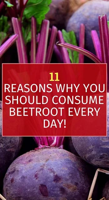 11 Reasons Why You Should Consume Beetroot Every Day! - Mary odonnell - Medium
