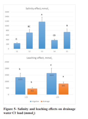 Drainage Water Salt Load Variations Related to the Salinity and ...