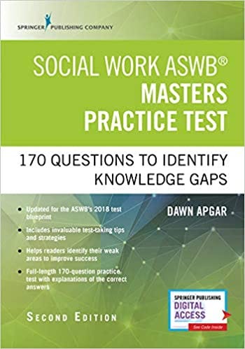 READ/DOWNLOAD*) Social Work ASWB Masters Practice Test: 170 Questions ...