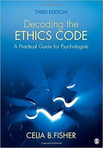Decoding the Ethics Code A Practical Guide for Psychologists pdf ...