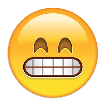Anxious Smiley Face