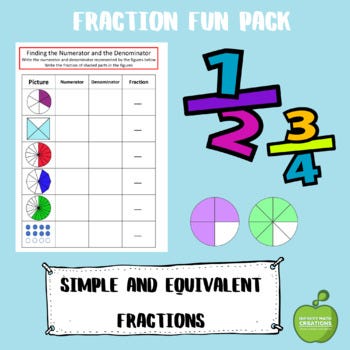 Fraction Fun Pack Game | Fun Ways To Teach Fractions ...
