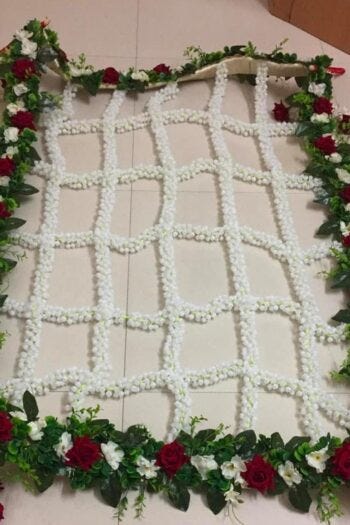 Flower Chadar for Bride Entry: A Fragrant Grand Entrance - Swadeshi ...