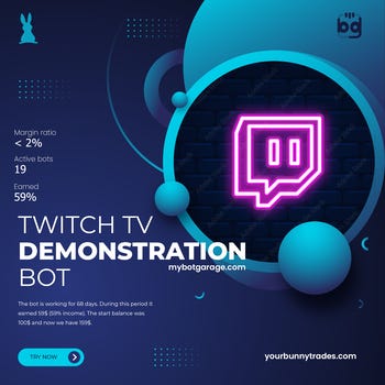 A short summary of our demonstration Mybotgarage bot on Twitch.tv ...