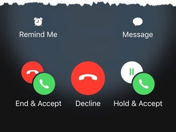The second call while on phone. At first glance — this is super… | by ...