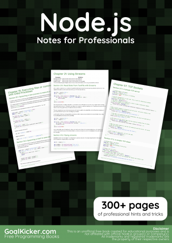 E-book: Node.js Notes for Professionals book | by Easyread | Easyread