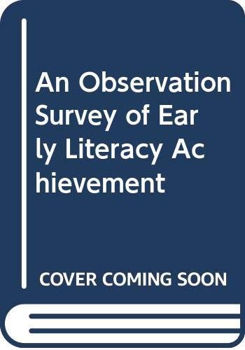 [EBOOK] An Observation Survey of Early Literacy Achievement, Fourth ...