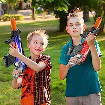 Kids Playing With Guns