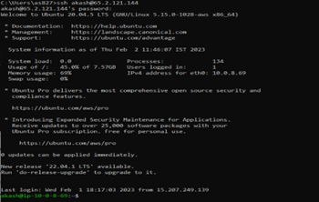 Create new user with password-based authentication. AWS EC2 instance. | by Akash Sawant | Medium