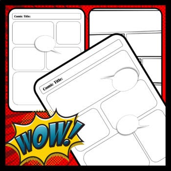 Comic Book Templates - Britney - Medium