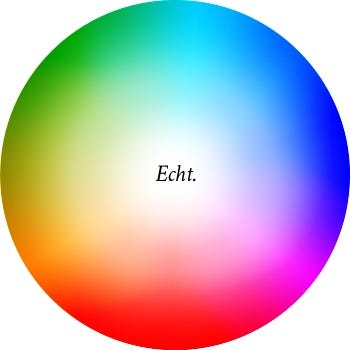 In der Abwesenheit des echten Echten ist das echte Falsche besser als ...