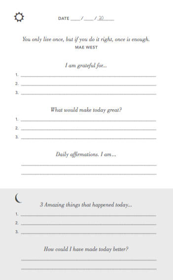 The FIVE-MINUTE JOURNAL. The Five Minute Journal is like a… | by Luthfi ...