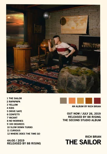 The Sailor — Blog Post #3. My favorite album during its first… | by ...