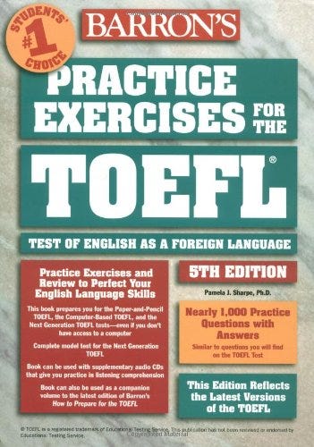 [DOWNLOAD][BEST]} Practice Exercises for the TOEFL (BARRON’S PRACTICE ...