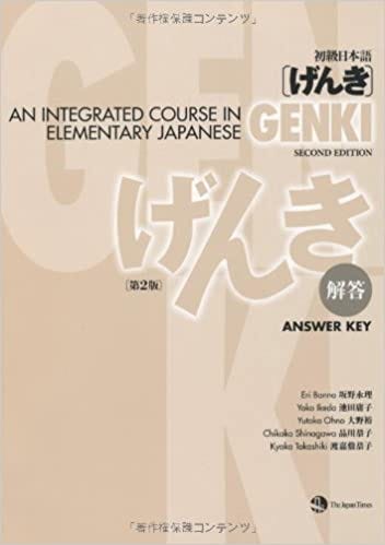 [Ebook]^^ Jpn Genki Answer Key 2/E (Japanese Edition) Full PDF | by ...