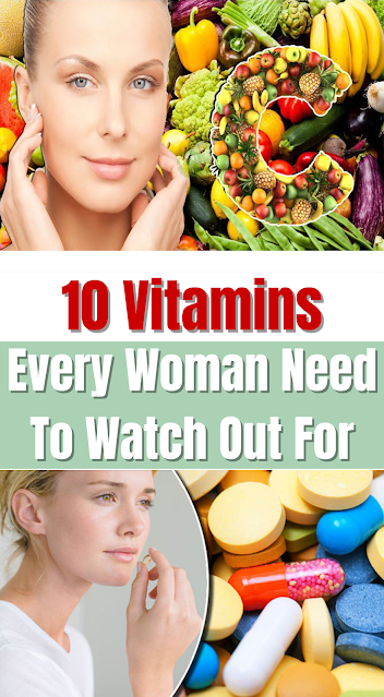 For A Long Life, Every Woman Must Be Aware Of These 10 Vitamins. - Mary ...