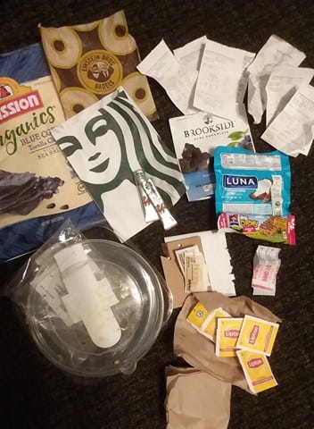 Trash Experiment. For more than 1 week, I attempted to… | by Jessica ...