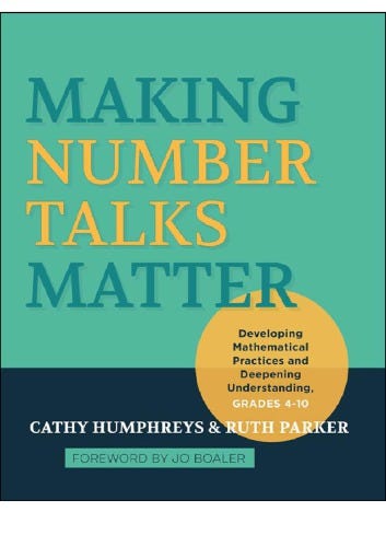 Making Number Talks Matter: Developing Mathematical Practices and ...