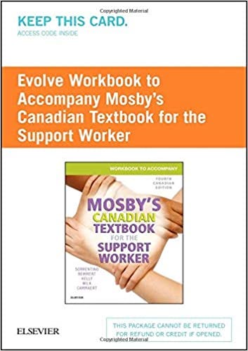 READ/DOWNLOAD@! Workbook to Accompany Mosby’s Canadian Textbook for the ...