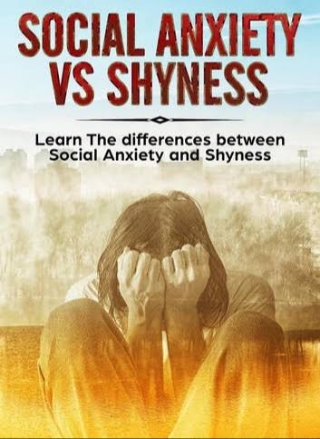 Shyness vs Social Anxiety. What the difference is and why it’s… | by ...