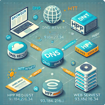 How Web Addresses Work: Understanding HTTP, DNS, and How to Point Your Domain | by Edgar ...