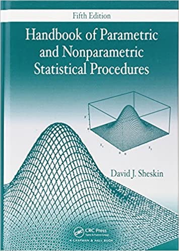 READ/DOWNLOAD!] Handbook of Parametric and Nonparametric Statistical Procedures, Fifth Edition ...