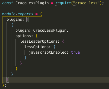 Configurando Less em um projeto React com Ant Design - Jefferson - DEV
