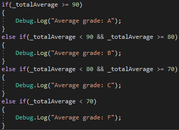 Unity: Grade Average. When working on this example we’re… | by Jake Boere | Medium