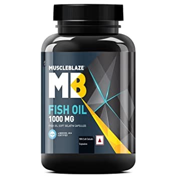 Omega 3 Fish Oil 1000 mg, India’s Only Labdoor USA Certified for Purity ...