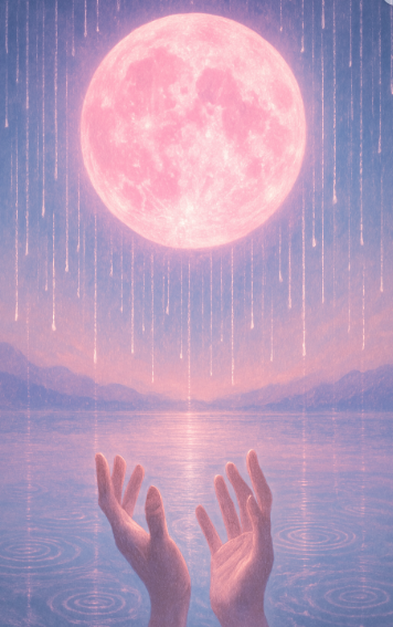 Pink Moon Portal -Dark Night Poem | by The Path of the Sage -Dark Night ...