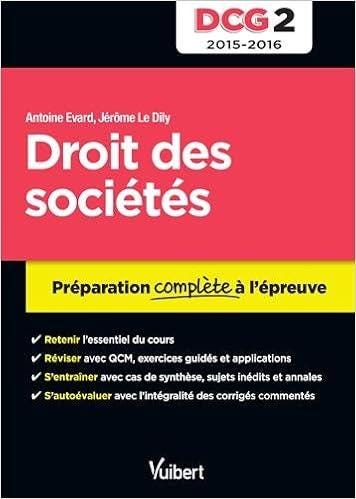 DCG 2 Droit des societes Preparation complete a lepreuve pdf - Sikem ...