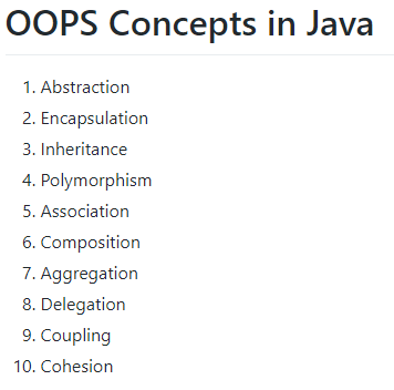OOPS Concepts in Java. Overview | by Ramesh Fadatare | Medium