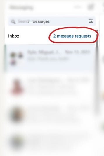 How to read those pesty LinkedIn ‘message requests’ without triggering ...