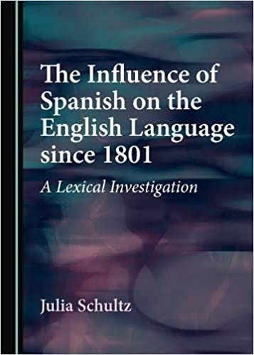 The Influence of Spanish on the English Language since 1801 — eBook ...