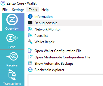 Zenzo Debug Console Command Guide. | by @Squalityctrl.eth | Medium