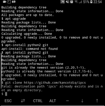 IPCAM Scanner (IPCS) on Termux. Termux | by CHALERMWUT LIKASITWONG | Medium