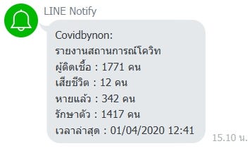 แจ้งเตือนCovidด้วย Line notify กับ PHP | by Nonzakiz | Medium