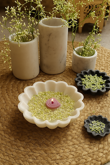 How to Set Up a Calming Marble + Crystal Corner in Your Home | by ...