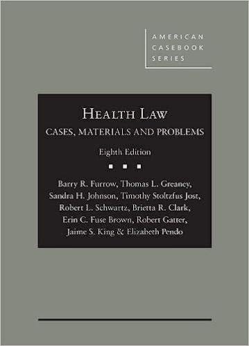 READ/DOWNLOAD@? Health Law: Cases, Materials and Problems (American Casebook Series) FULL BOOK ...