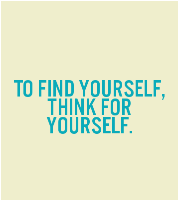 Finding Myself Quotes
