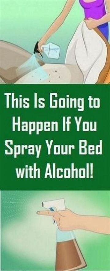 What Will Happen If You Spray Your Bed With Alcohol - Betty Brammer ...