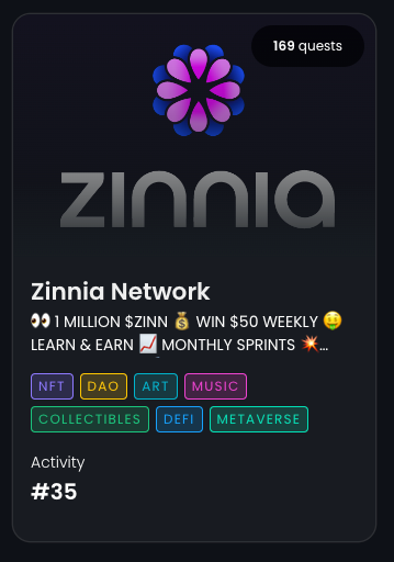 Zinnia Network. Hi everyone, today I want to introduce… | by Unknown Mp ...