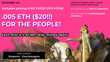 Doge Generals NFT Launch Dec. 4th (Animated + Audio, Fine Art!) | by ...